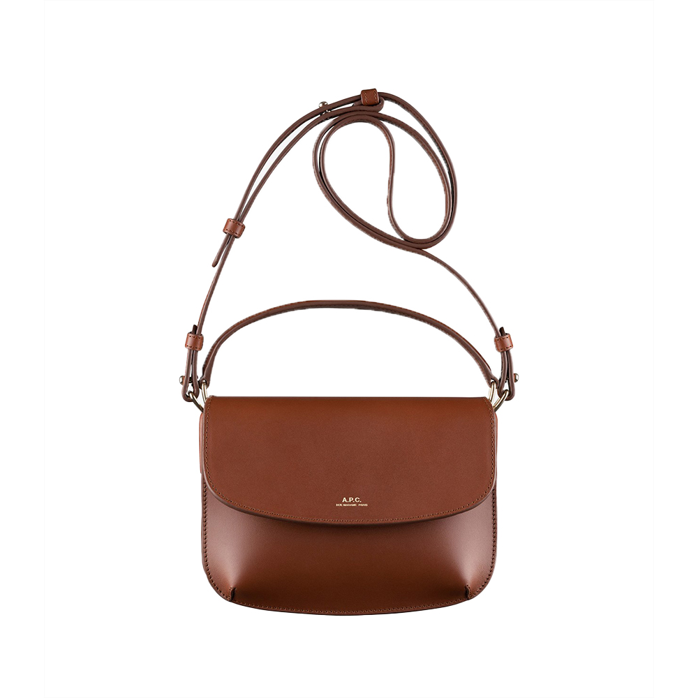 A.P.C Sarah Shoulder À Strap Mini Bag Black – voilà.id