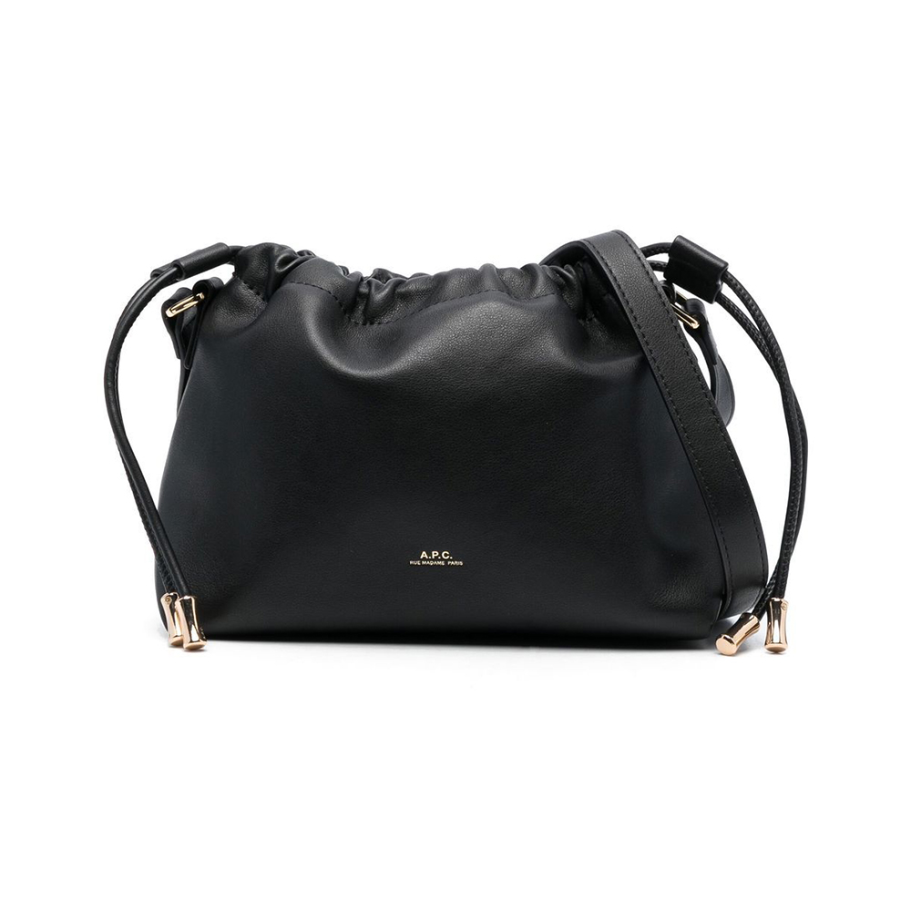 A.P.C Ninon Mini Crossbody Bag Black – voilà.id