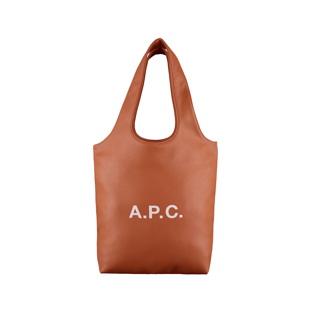 A.P.C Ninon Small Tote Bag Nut Brown – voilà.id