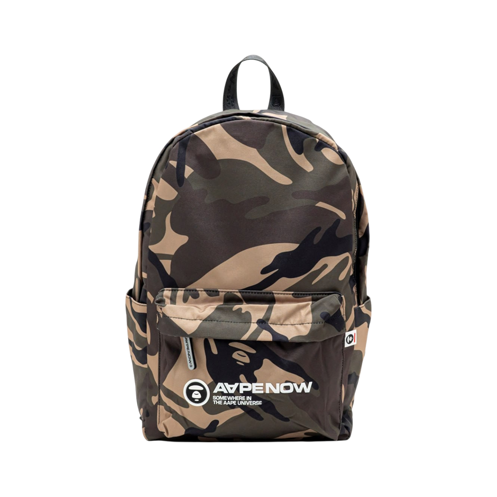 AAPE BY BATHING APE Now Moonface Logo Backpack Multi – voilà.id