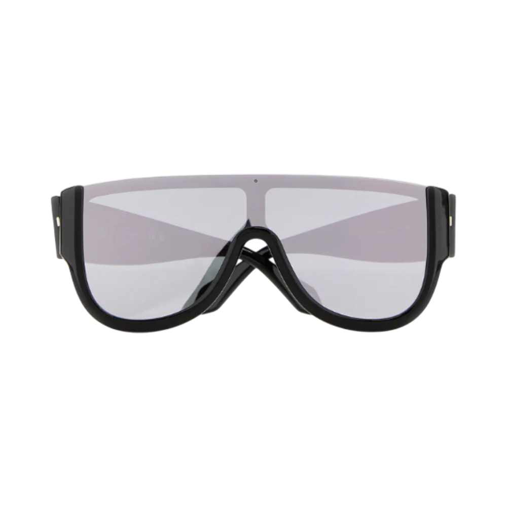 Alaïa Mask Mirrored Lenses Silver Black – voilà.id