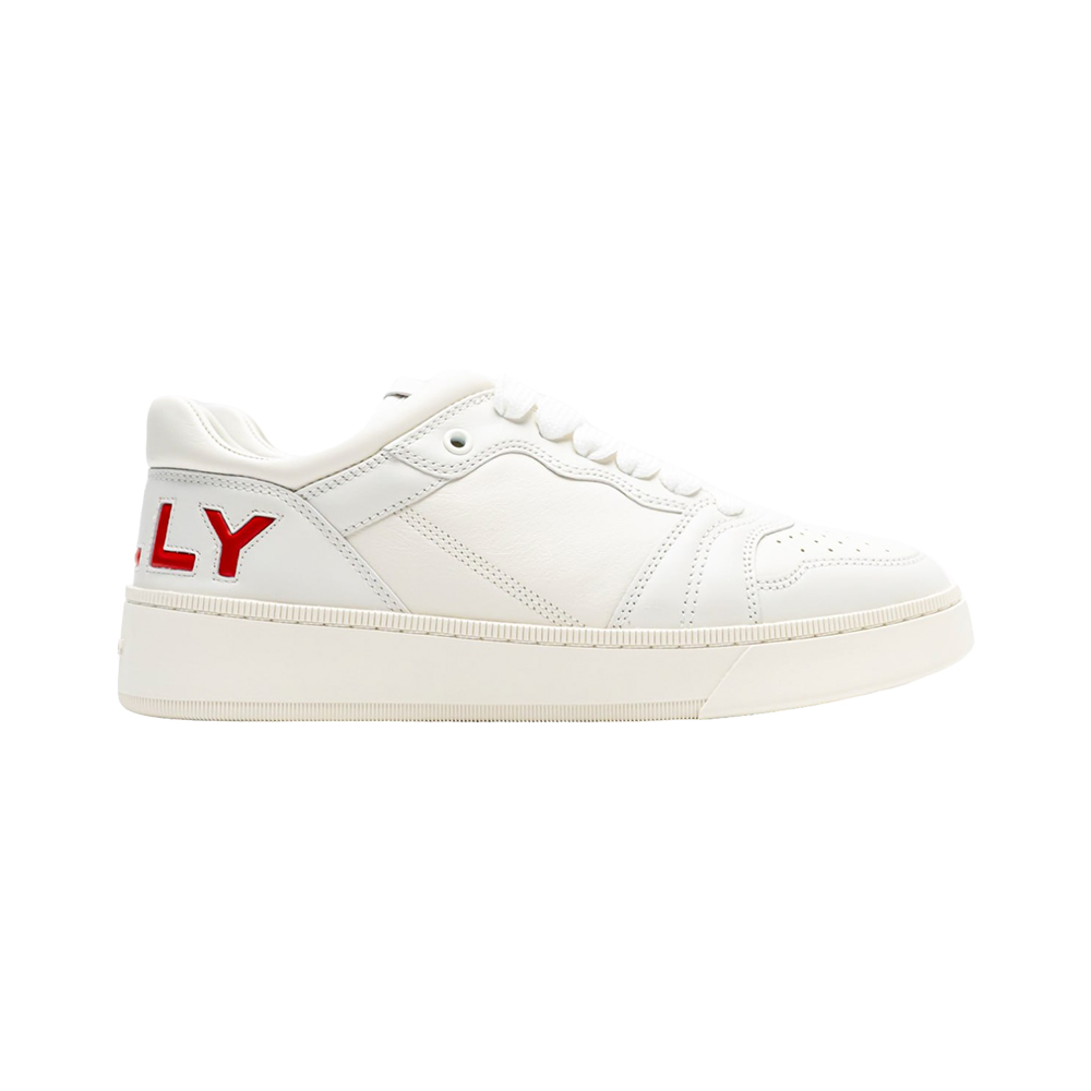 Bally Rygel Low-Top Sneakers Calfskin White Black – voilà.id