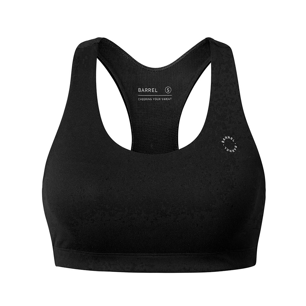 BARREL Fit Mile Bra Top Black – voilà.id