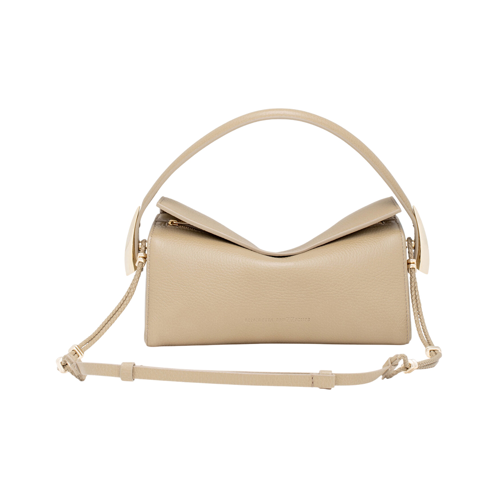 Benedetta Bruzziches Elif Crossbody Leather Bag Meteorite – voilà.id