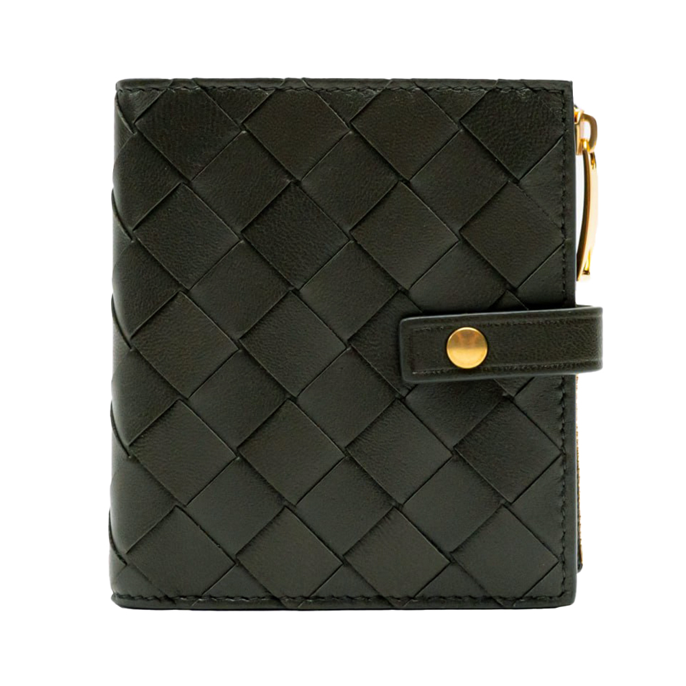 Bottega Veneta Intrecciato Mini Wallet Light Graphite Ghw – voilà.id