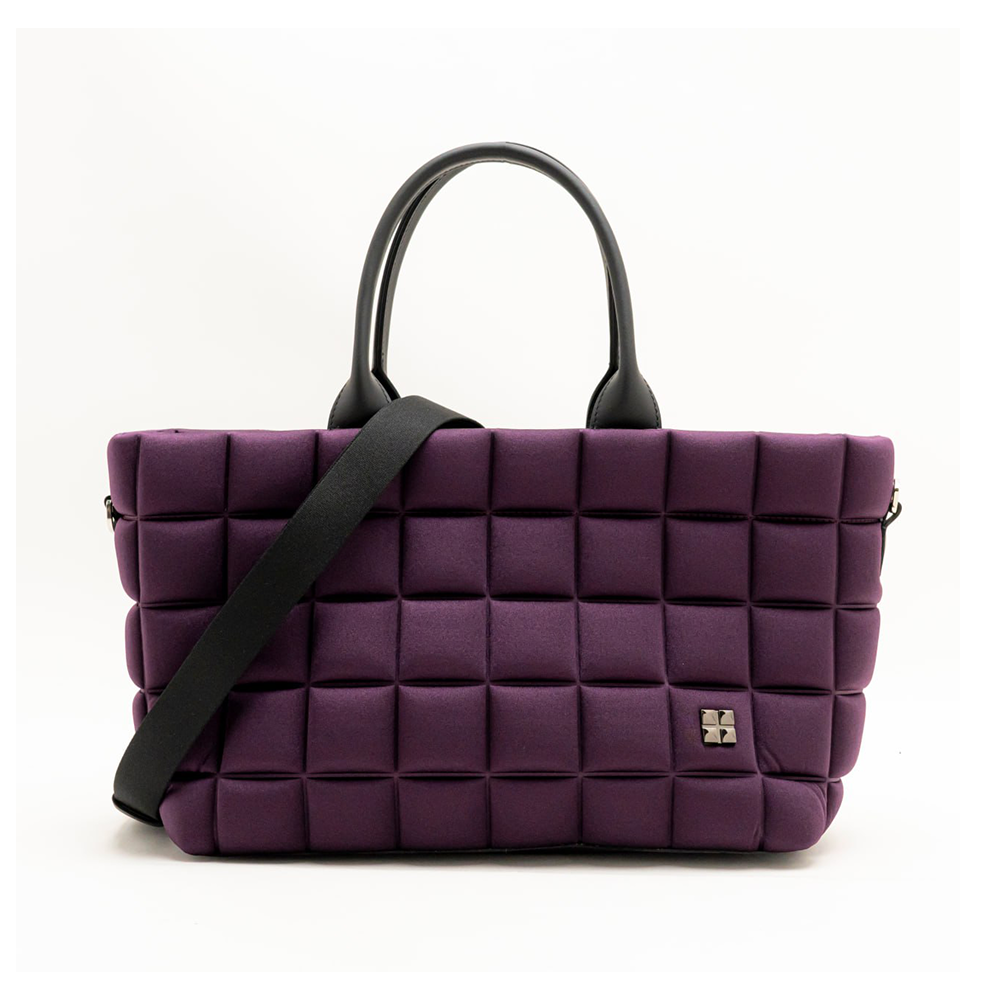 BPrime Oxford 50 Big Shiny Cube Fabric Handbag Turandot – voilà.id