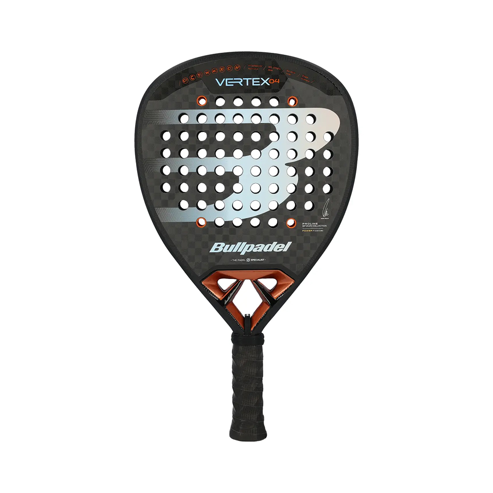 Bullpadel Vertex 04 Padel Racket Grey Black – voilà.id