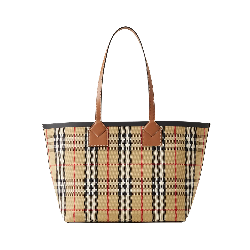 Burberry London Tote Bag Small Briar Brown/Black – voilà.id