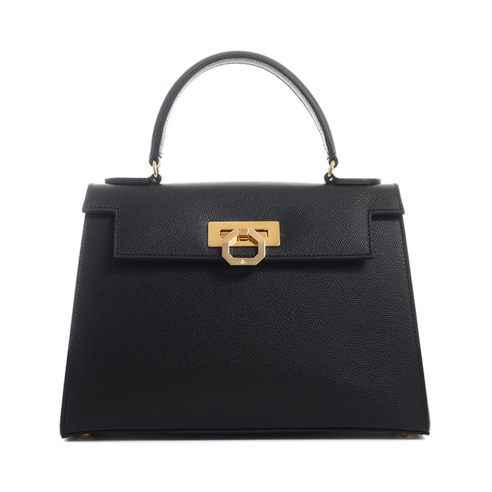Carbotti Elena 243 Leather Handbag Black – voilà.id