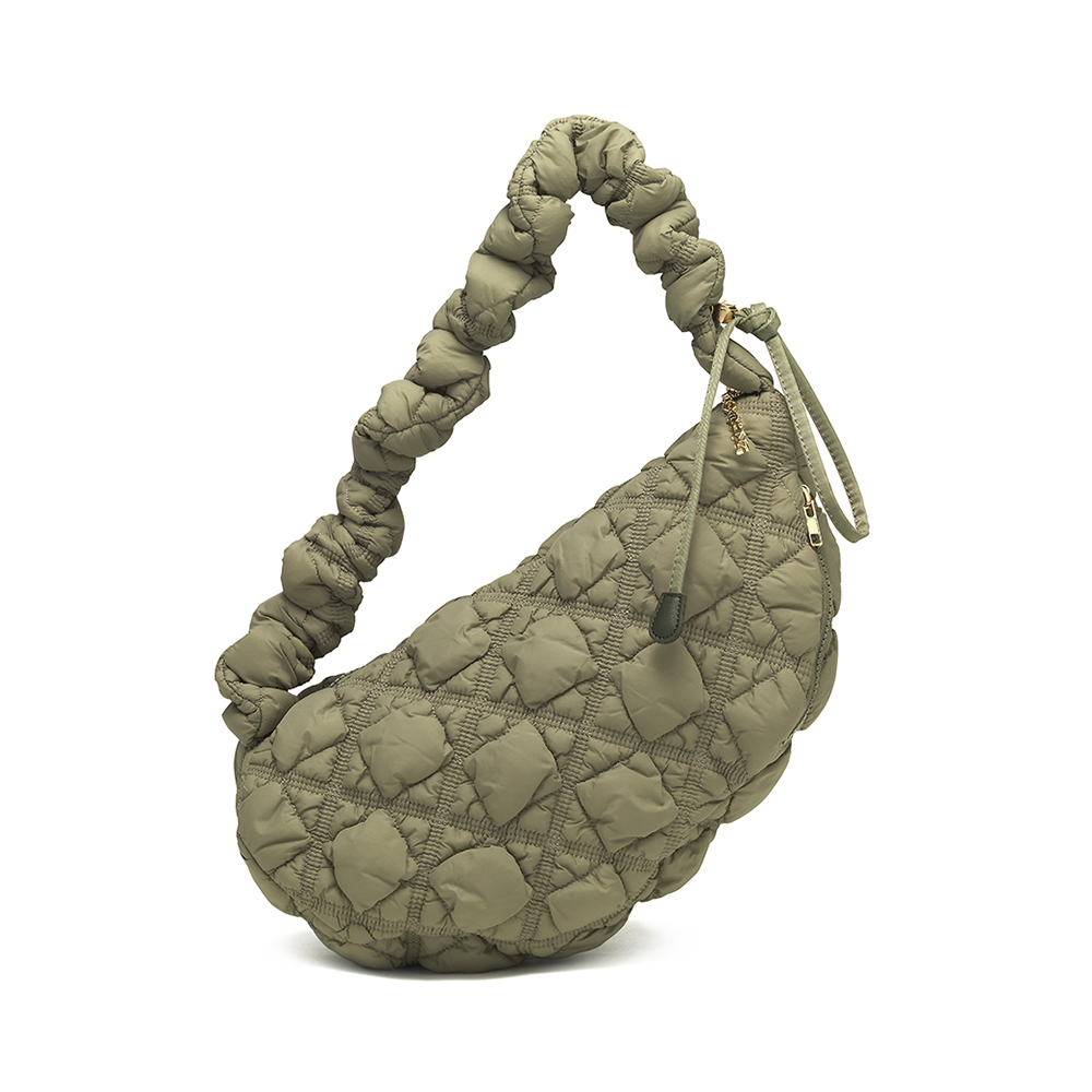 Carlyn Cozy M Crossbody Bag Khaki – voilà.id