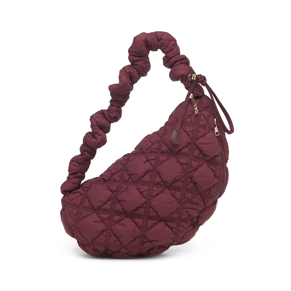 Carlyn Cozy M Crossbody Bag Burgundy – voilà.id