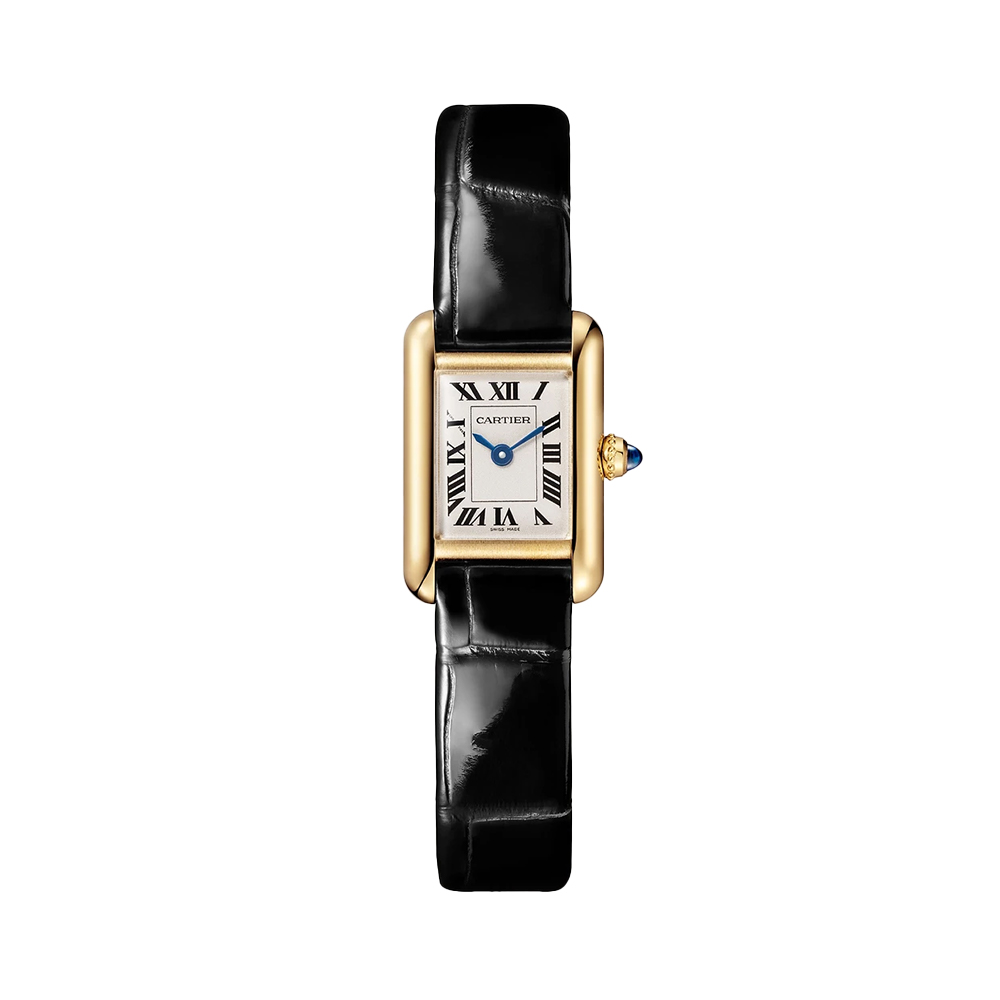 Cartier Tank Louis Mini 16 - WGTA0352 Quartz Alligator Leather Strap ...