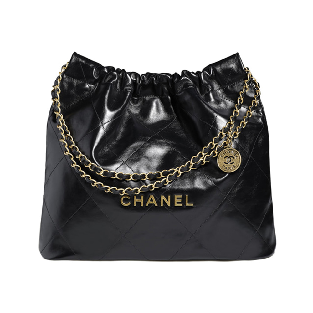 Chanel C 22 Small Handbag Black Ghw – voilà.id