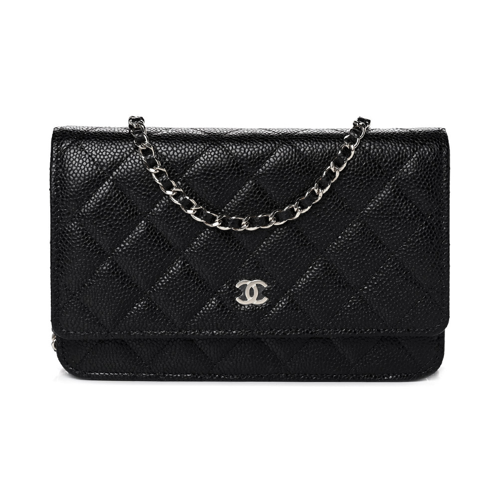 Chanel Classic Wallet On Chain Caviar Black Shw – voilà.id