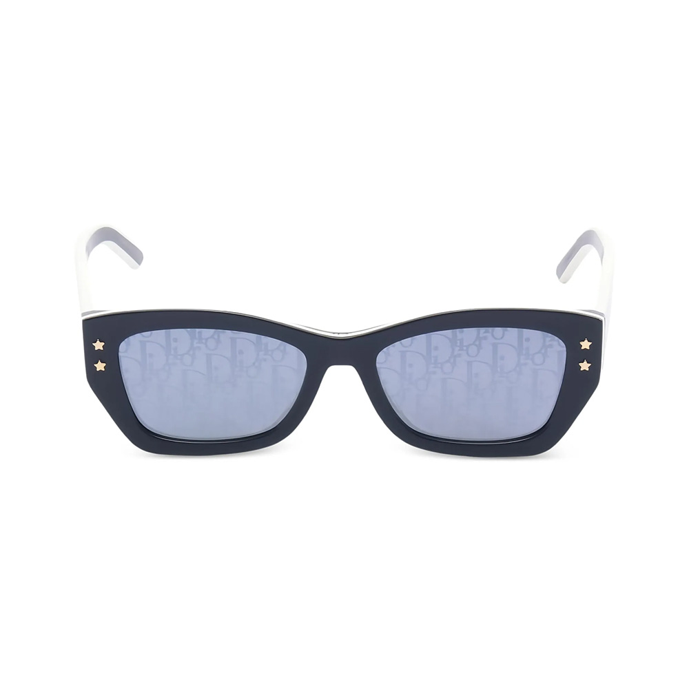 Christian Dior Pacific S2U Rectangular Sunglasses Navy Blue – voilà.id