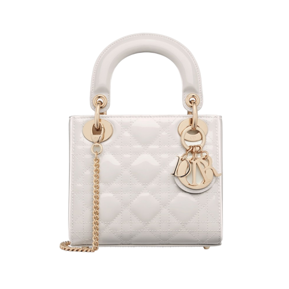 Christian Dior Mini Lady D Calfskin Bag Latte – voilà.id