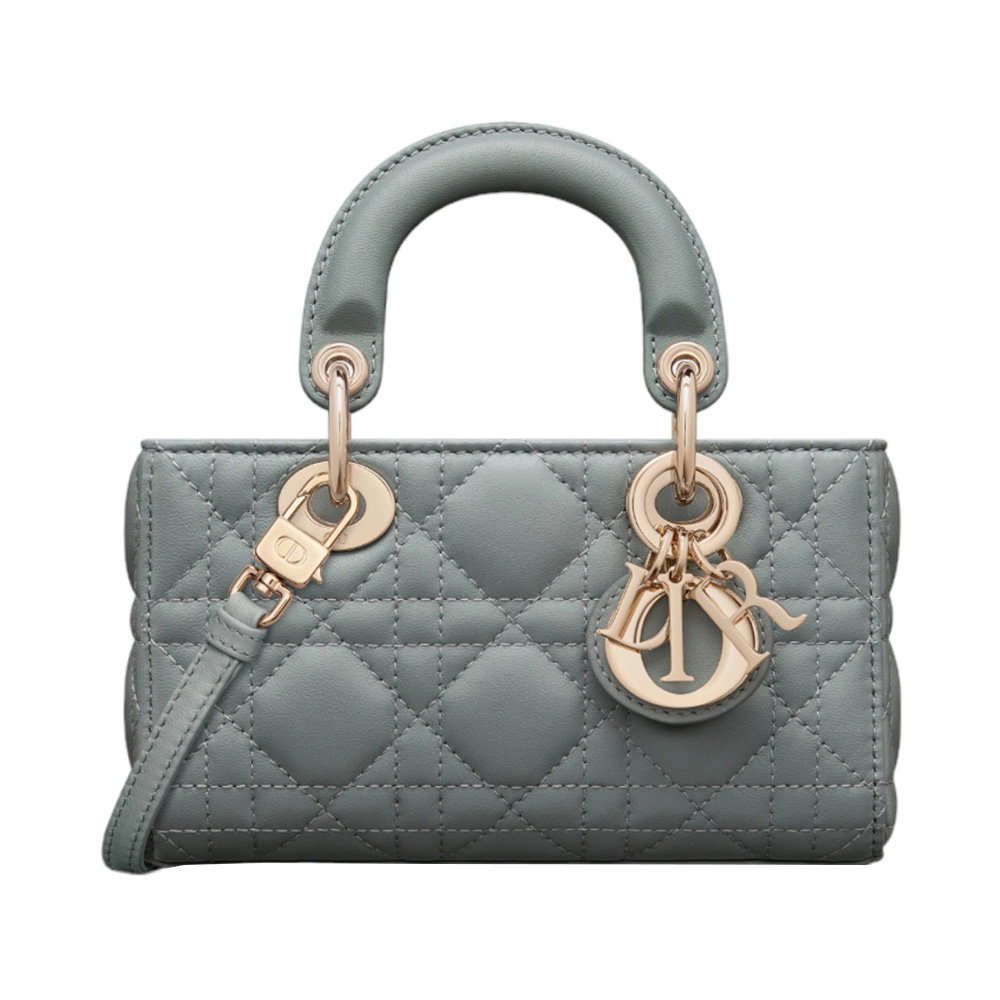 Christian Dior Micro Lady D-Joy Bag Cannage Lambskin Black – voilà.id