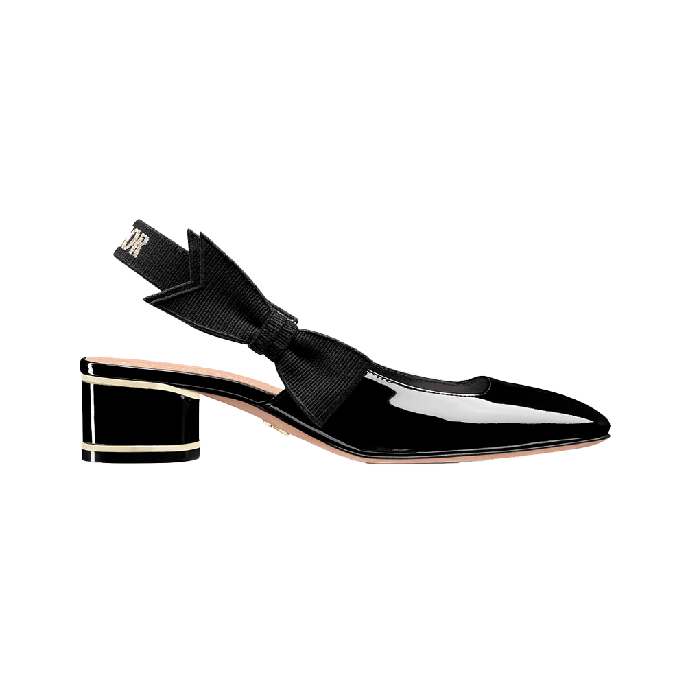 Christian Dior Slingback 40 Miss D Paris Pumps Black – voilà.id