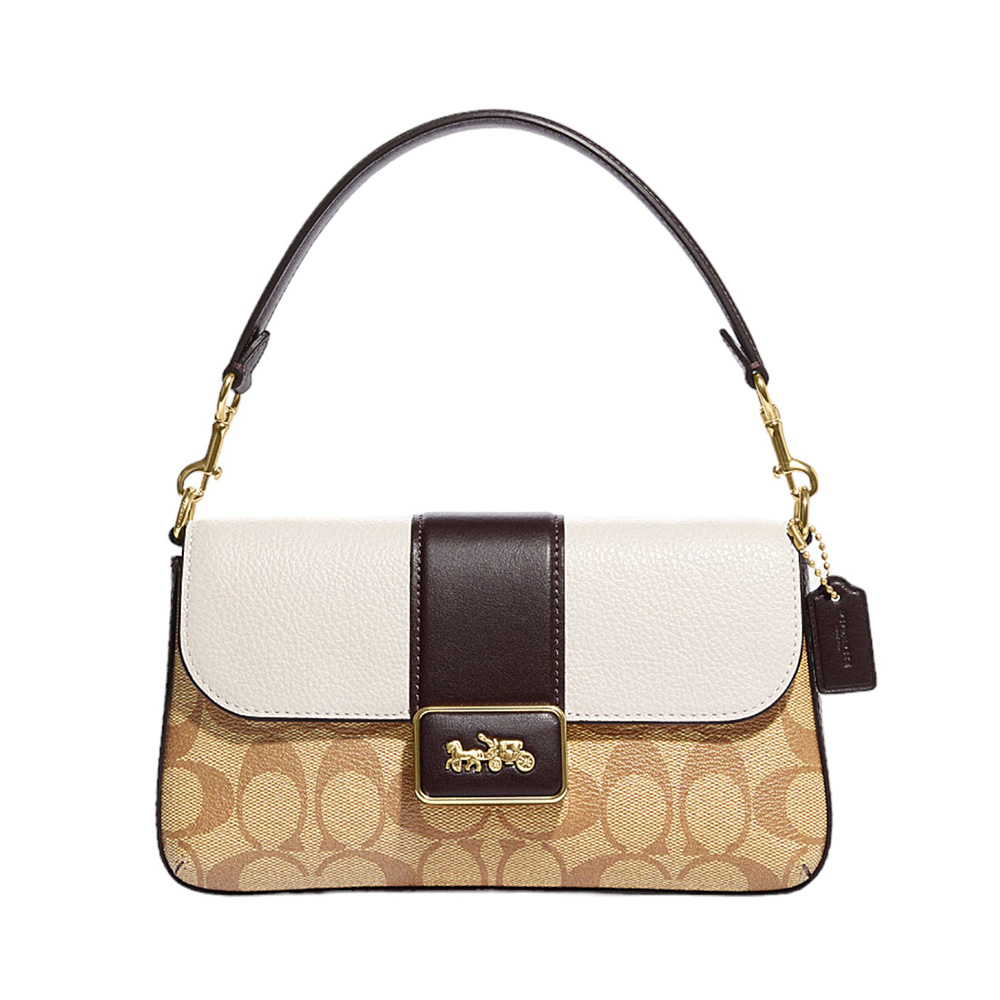 Coach Mini Grace Crossbody Signature Canvas Light Khaki Chalk Multi ...