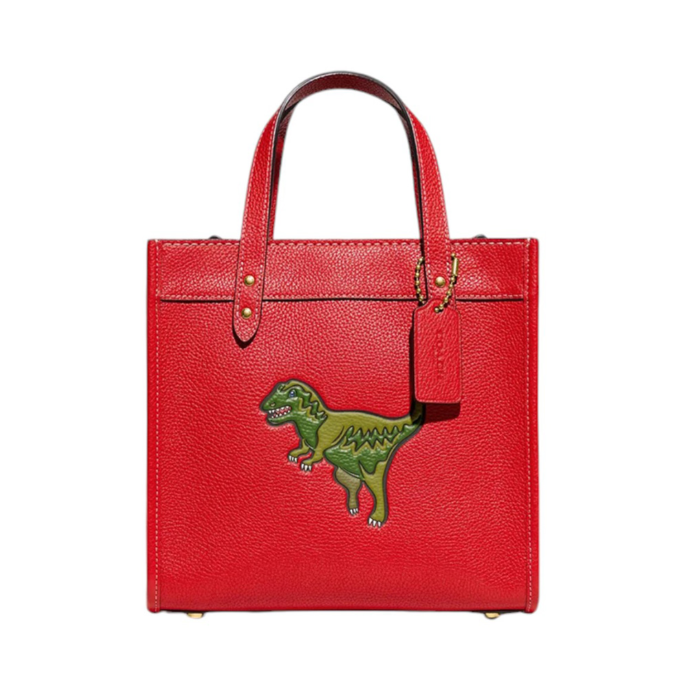 Coach Field Tote 22 Square with Rexy Red – voilà.id