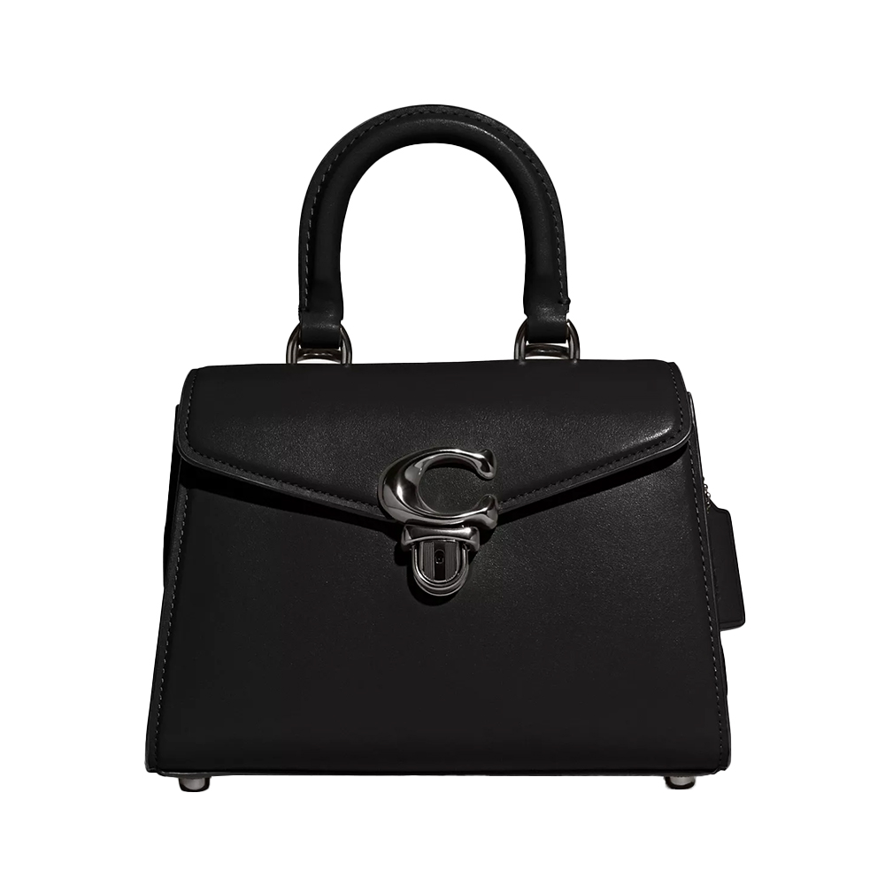Coach Sammy 21 Top Handle Bag Black – voilà.id