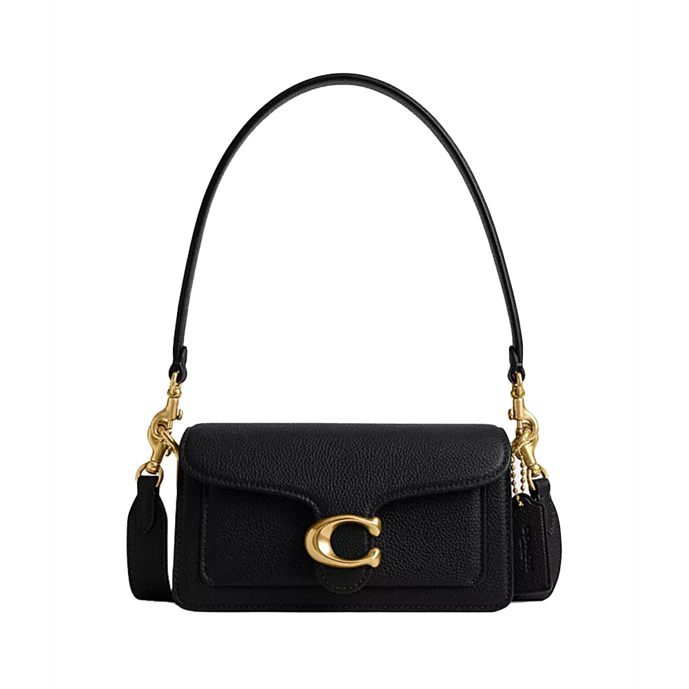 Coach Tabby 20 Polished Leather Shoulder Bag Chalk – voilà.id