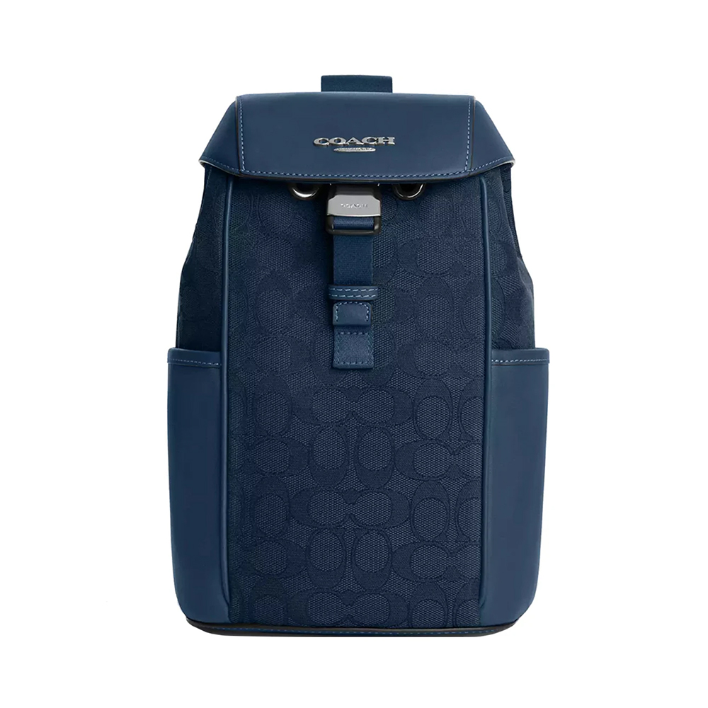 Coach Racer Pack in Signature Jacquard Denim/Dark Denim – voilà.id