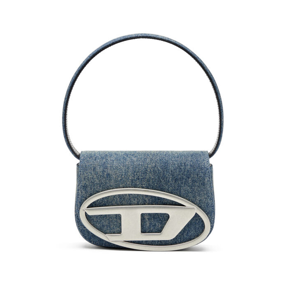Diesel 1DR Iconic Solarised Denim Shoulder Bag Blue – voilà.id