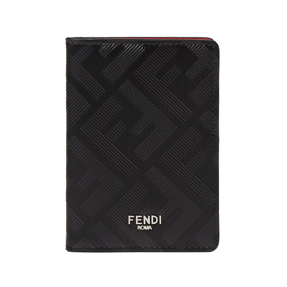 Fendi FF Motif Shadow Card Holder Black – voilà.id