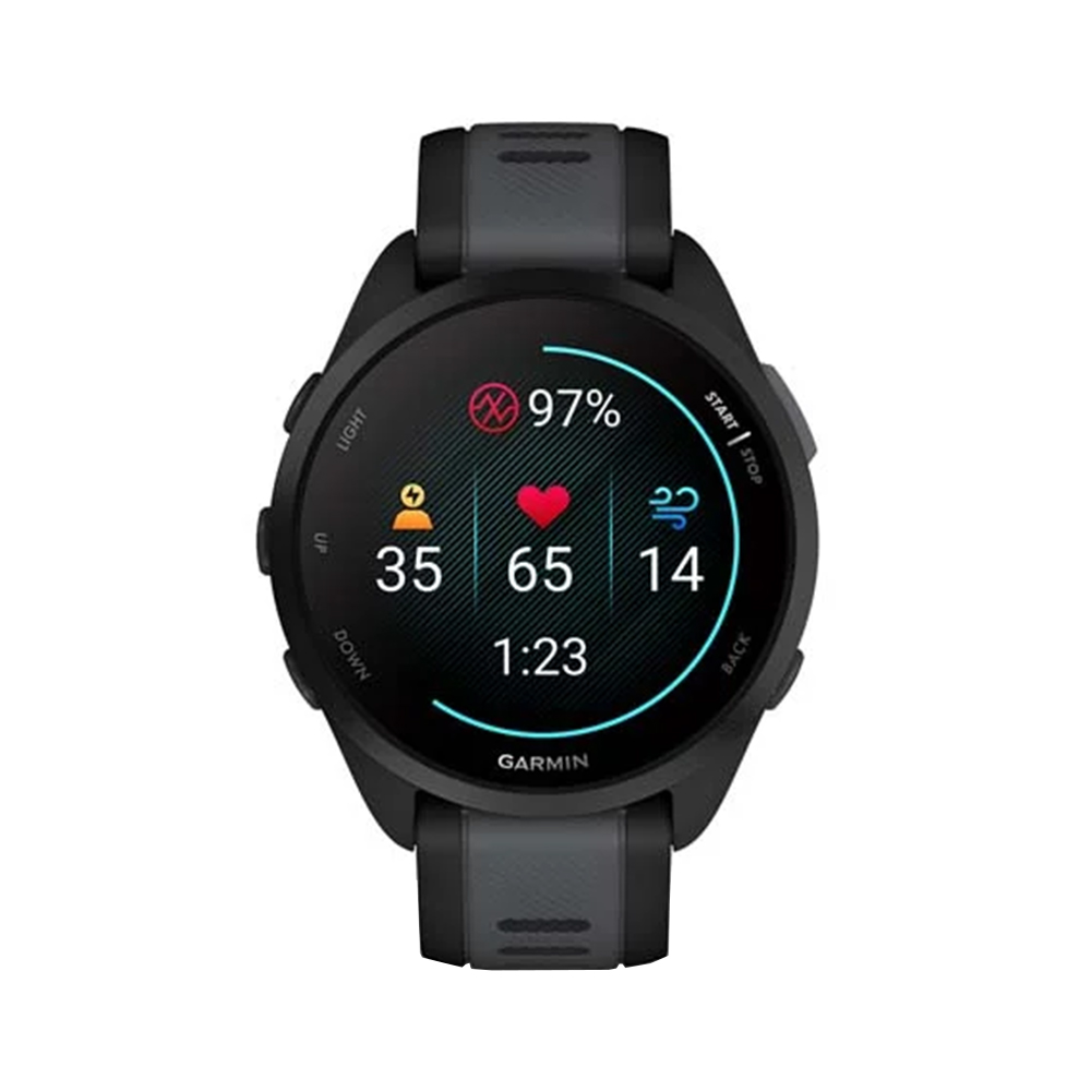 Garmin Forerunner 165 - 010-02863-A0 Smartwatch Digital Dial Black ...