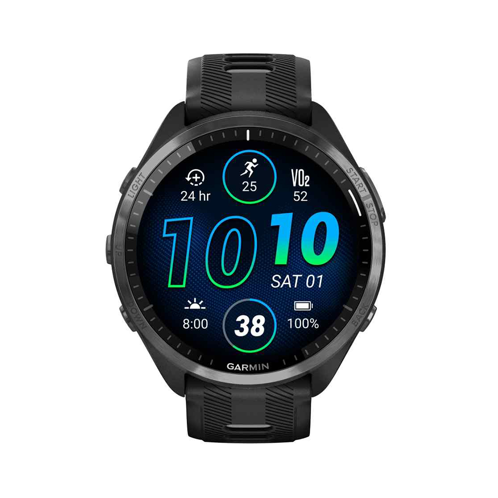 Garmin Forerunner 965 - 010-02809-80 Smartwatch Digital Dial Black ...