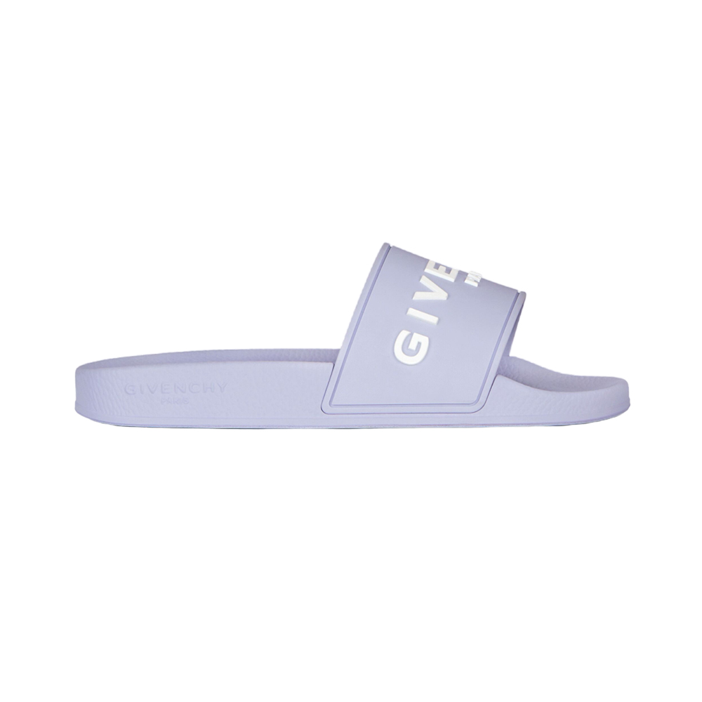 Givenchy Pool Slide With Logo Lavender Women – voilà.id