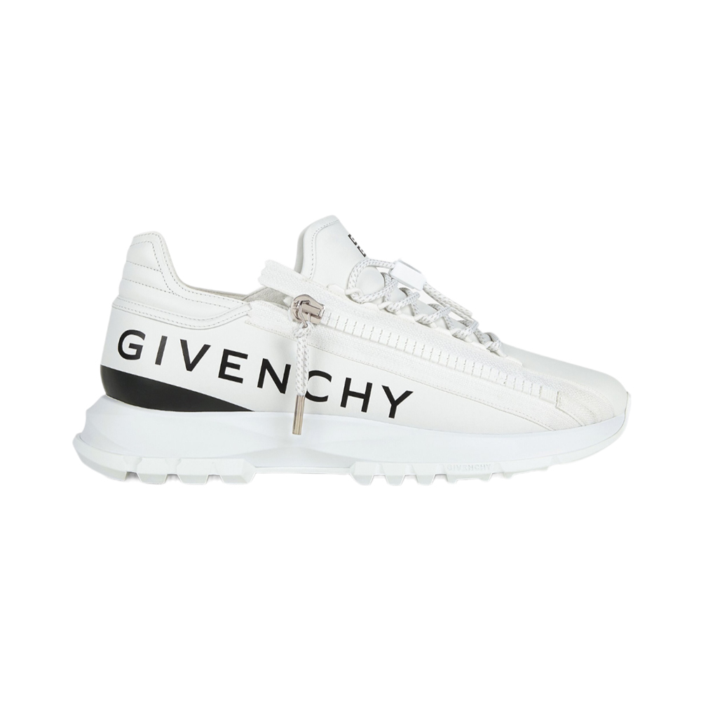 Givenchy Spectre Runner Sneakers Leather with Zipper White Black – voilà.id