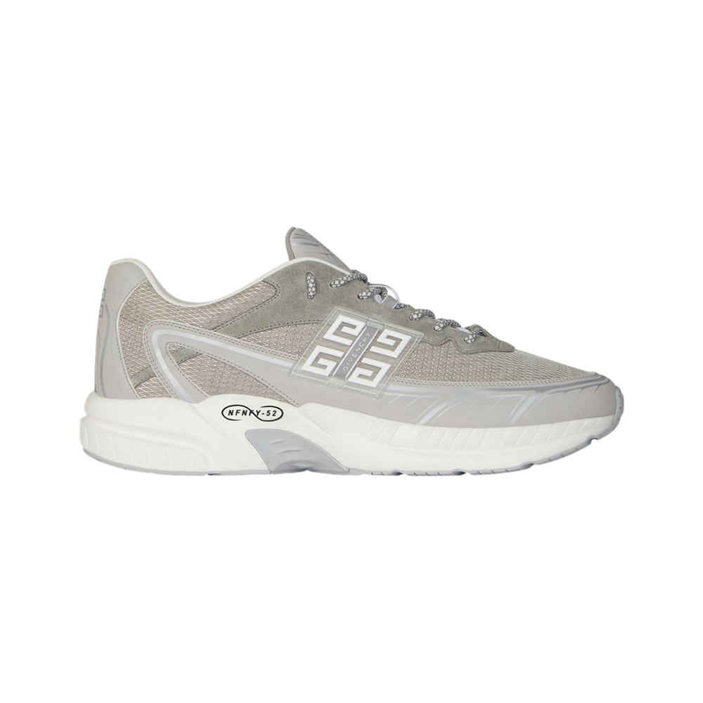 Givenchy NFNTY-52 Suede Mesh Low Top Sneakers Light Grey – voilà.id