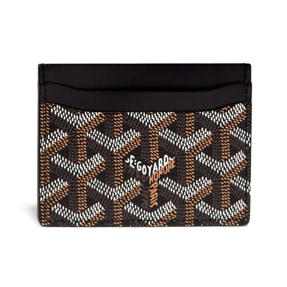 Goyard Saint Sulpice Card Holder Jet Black – voilà.id