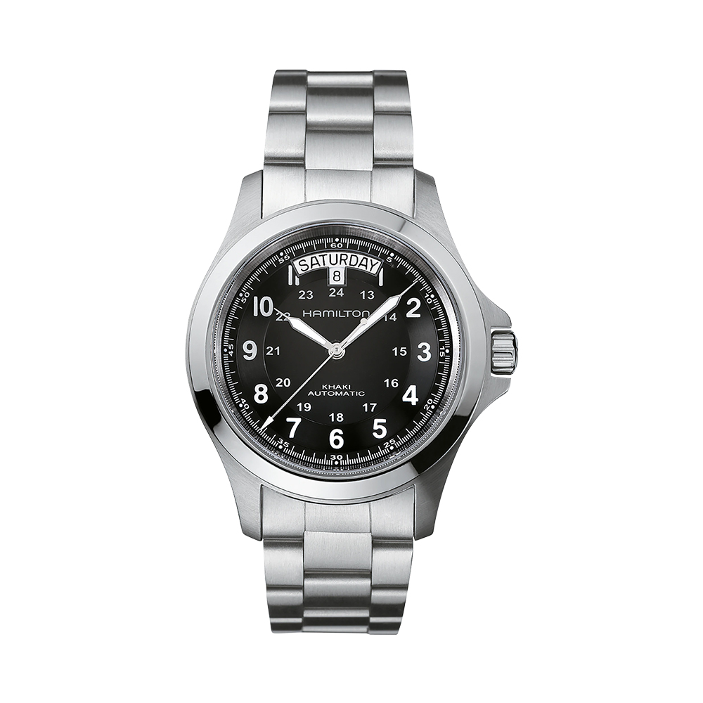 Hamilton Khaki Field 40 - H64455133 King Automatic Steel – voilà.id