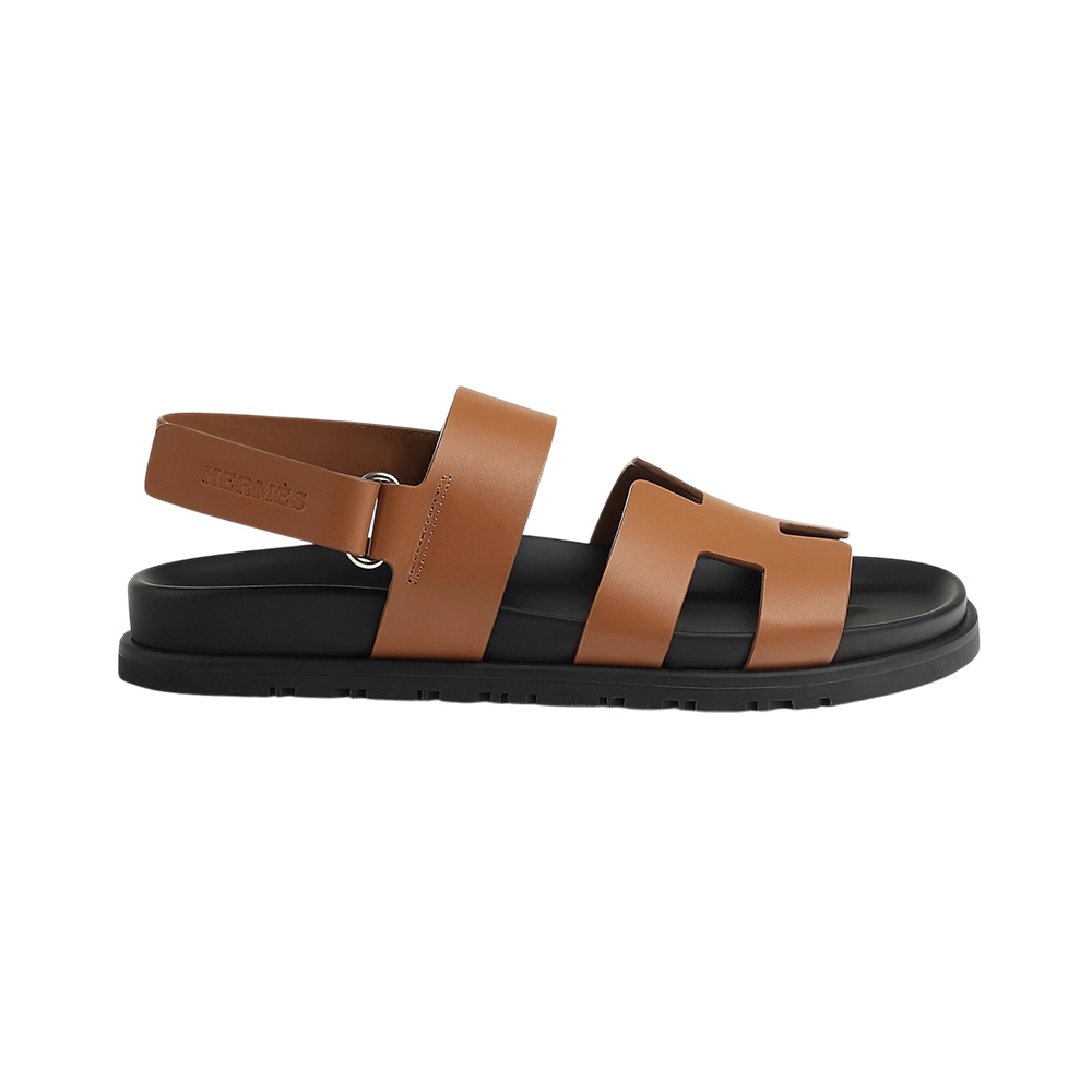 Hermès Genius Calfskin Sandals Naturel Women – voilà.id