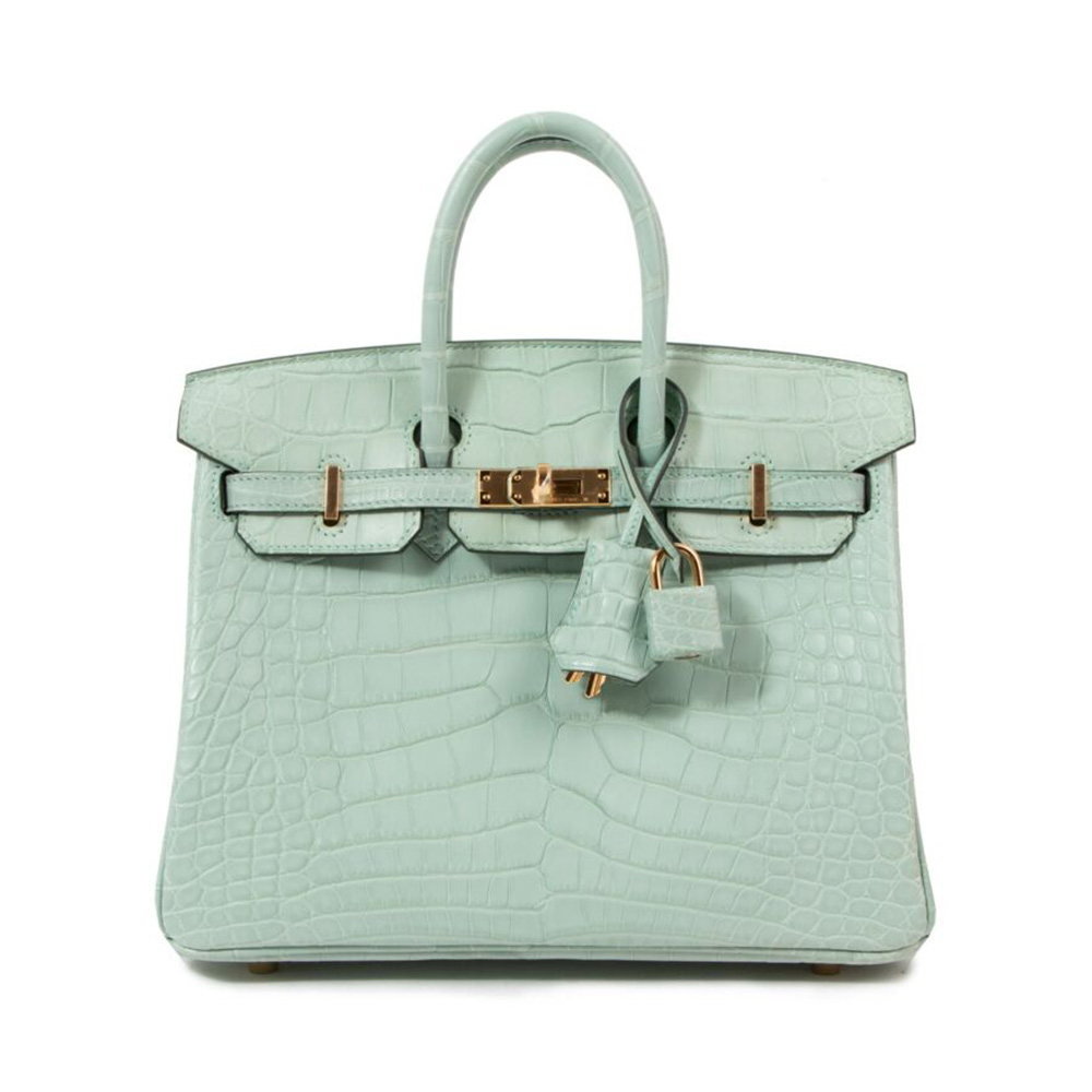 Hermès Birkin 25 Black Retourne Matte Alligator Ghw – voilà.id