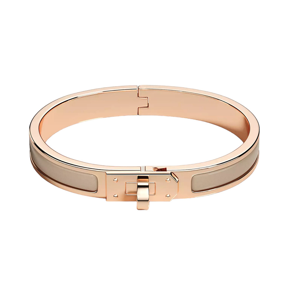 Hermès Mini Clic Kelly Bracelet Noir Rghw – voilà.id