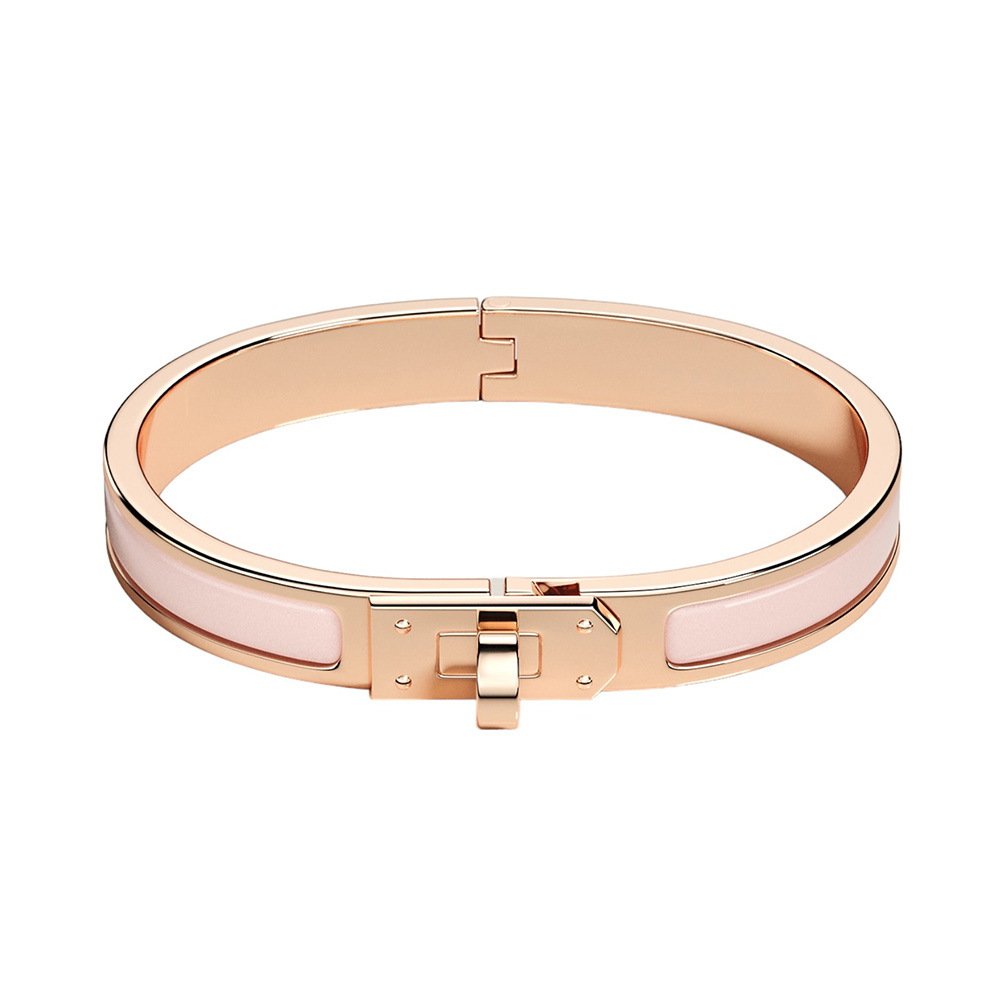 Hermès Mini Clic Kelly Bracelet Noir Rghw – voilà.id