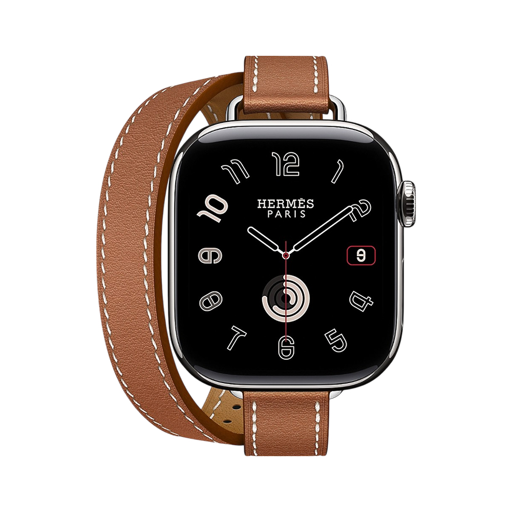 Hermès Band Apple Watch H Double Tour 42 mm Attelage Gold Seri 10 ...