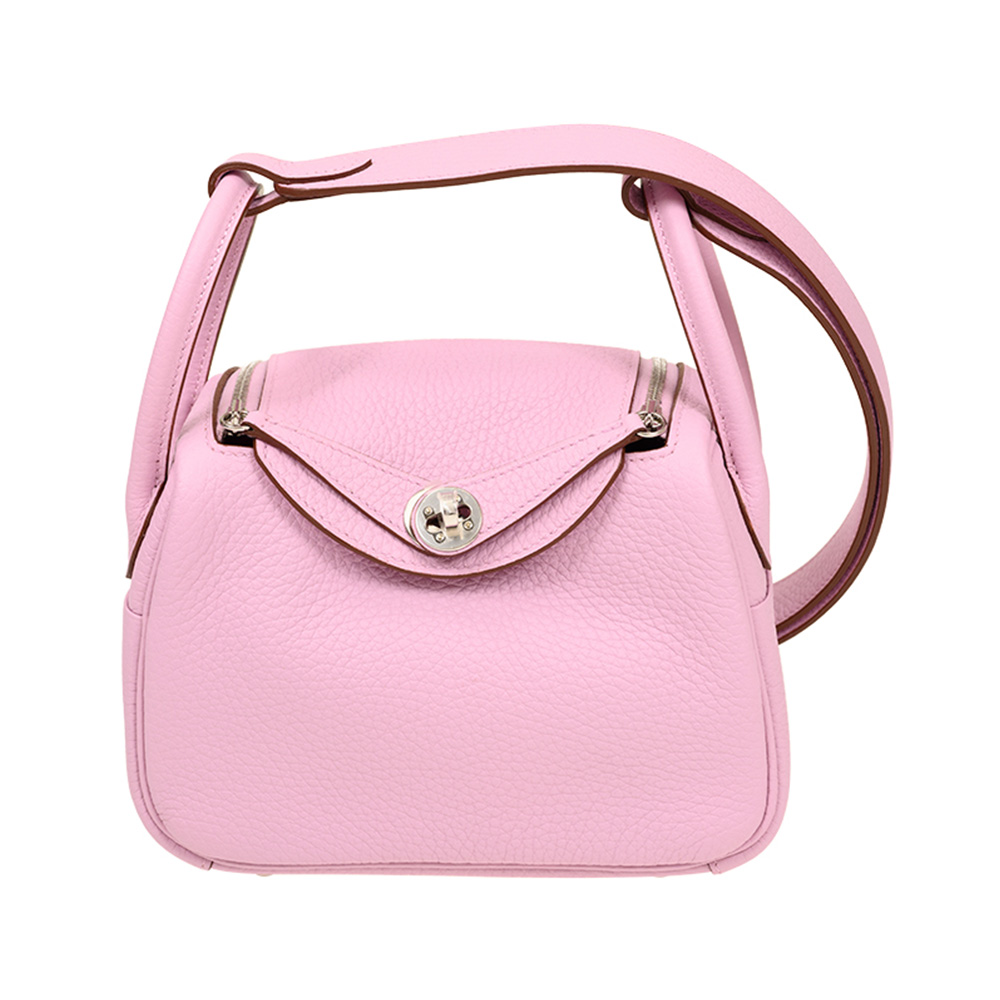 Hermes Mini Lindy Mauve Sylvestre Taurillon Clemence Phw – voilà.id
