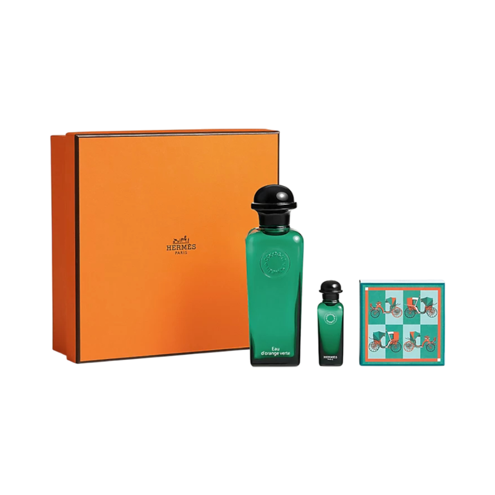 Hermès Eau d'Orange Verte Eau De Cologne Gift Set – voilà.id