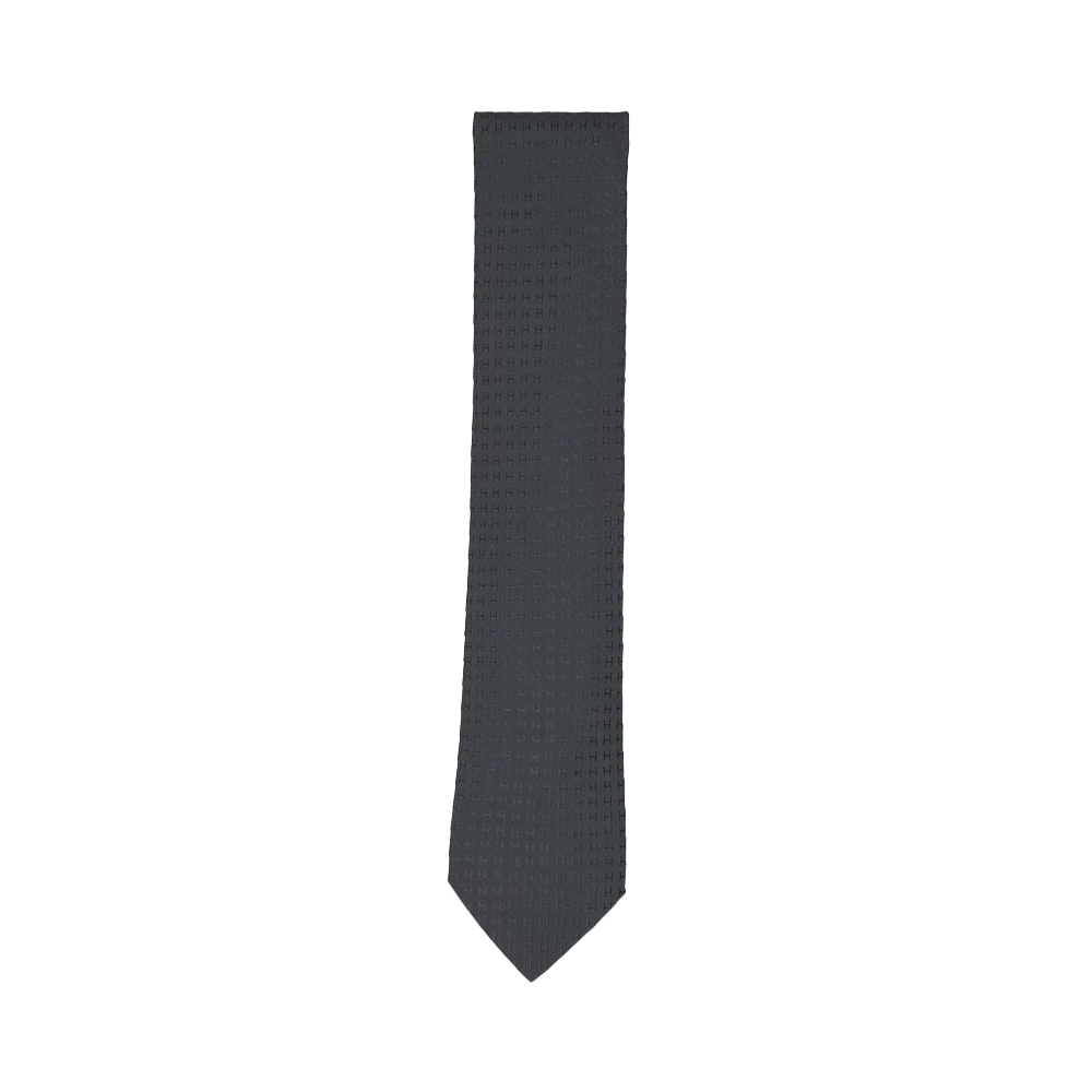 Hermès Faconnee H Tie Acier Grey – voilà.id