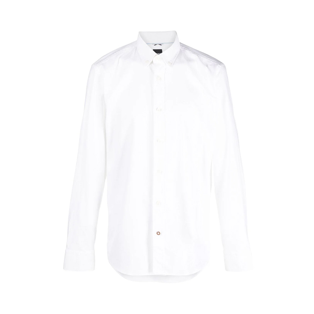 Hugo Boss C-Hal Button Down Long Sleeve Shirt White – voilà.id