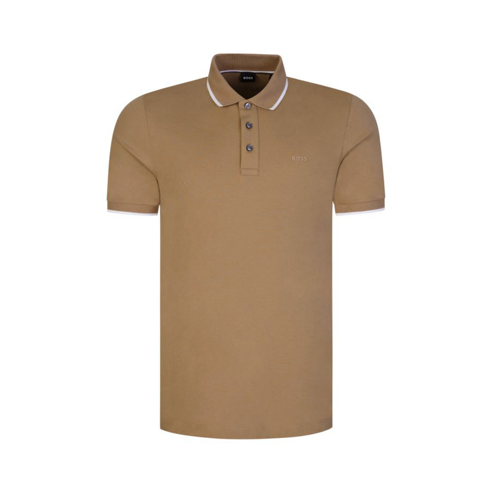Hugo Boss Parlay 190 Polo Shirt Beige – voilà.id
