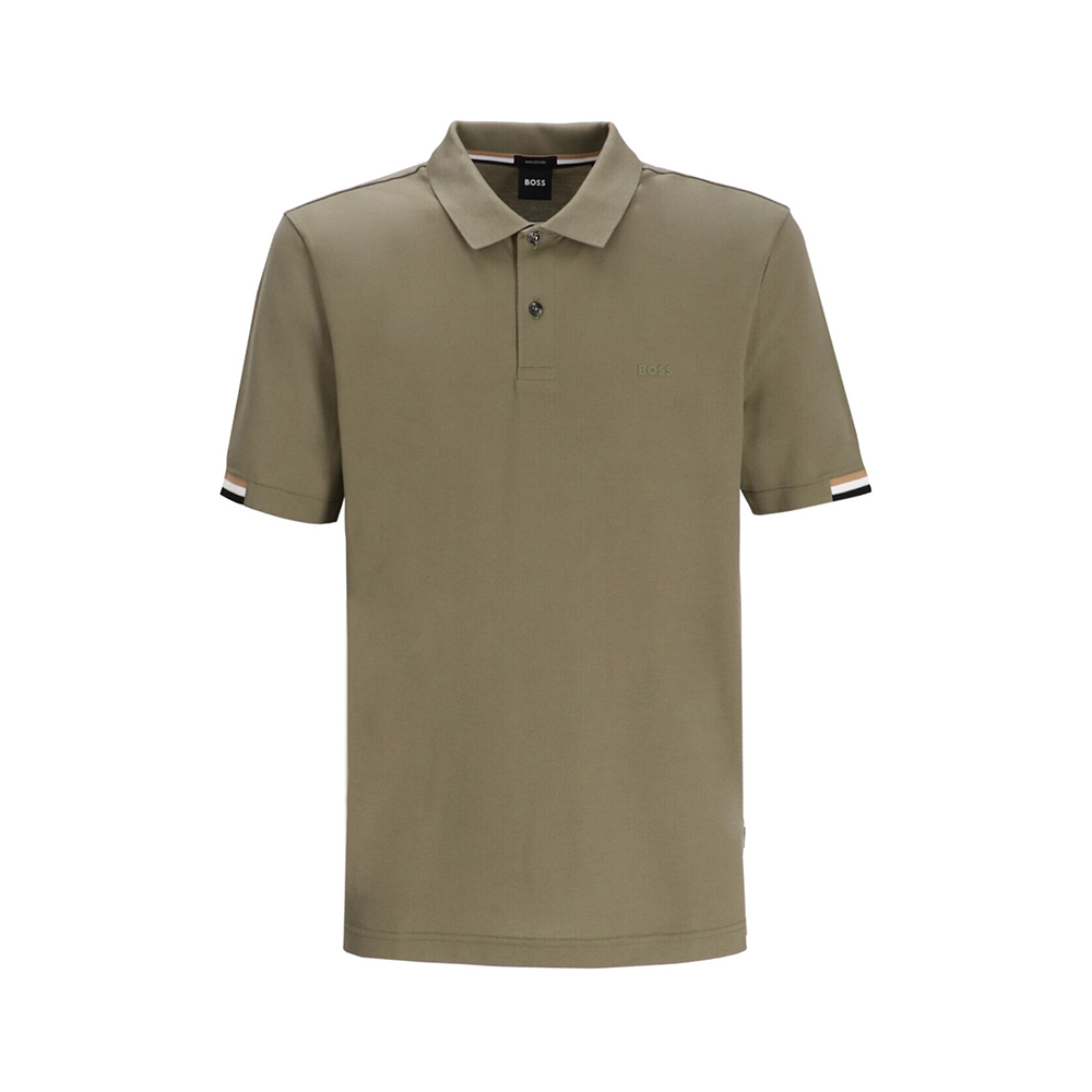 Hugo Boss Parlay 147 Regular Fit Polo Shirt Medium Green – voilà.id