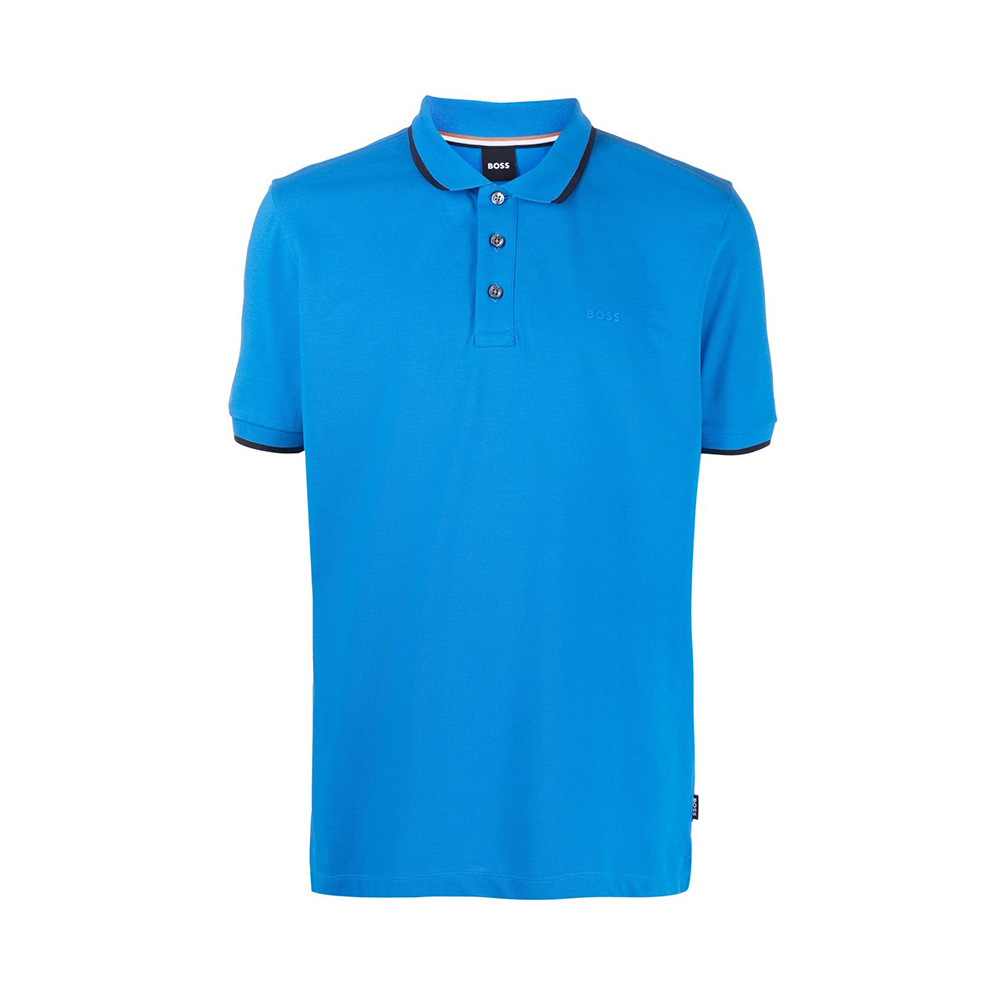 Hugo Boss Parlay 190 Polo Shirt Bright Blue – voilà.id