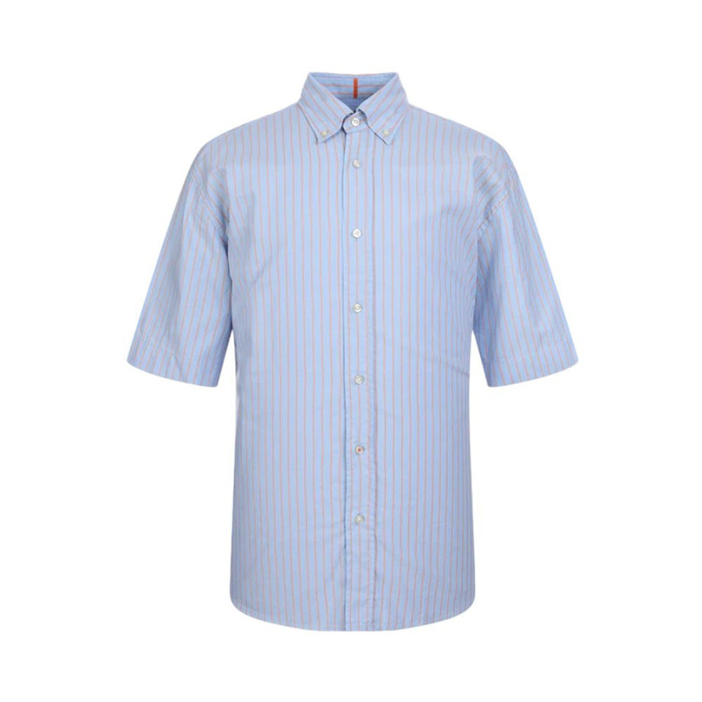 Hugo Boss Lambey_1 Short Sleeve Shirt Blue – voilà.id