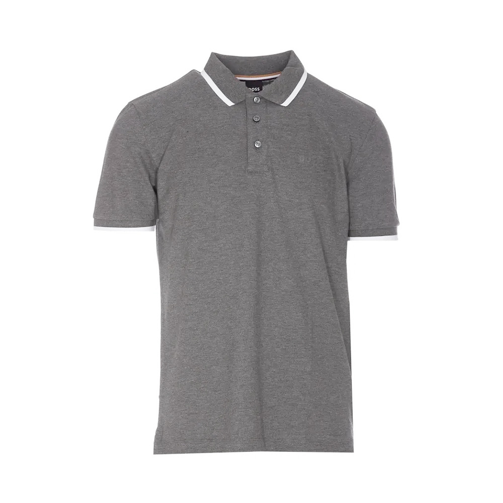 Hugo Boss Parlay 190 Polo Shirt Anthracite Grey – voilà.id